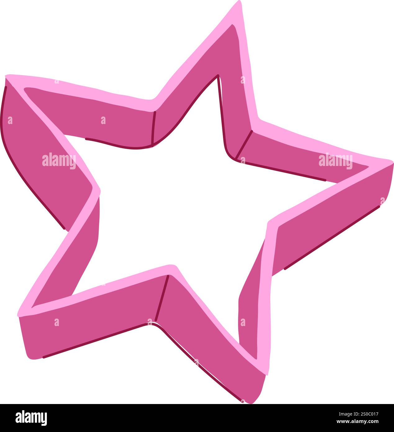 craft cookie cutter cartoon vector illustration Stock Vector Image ...