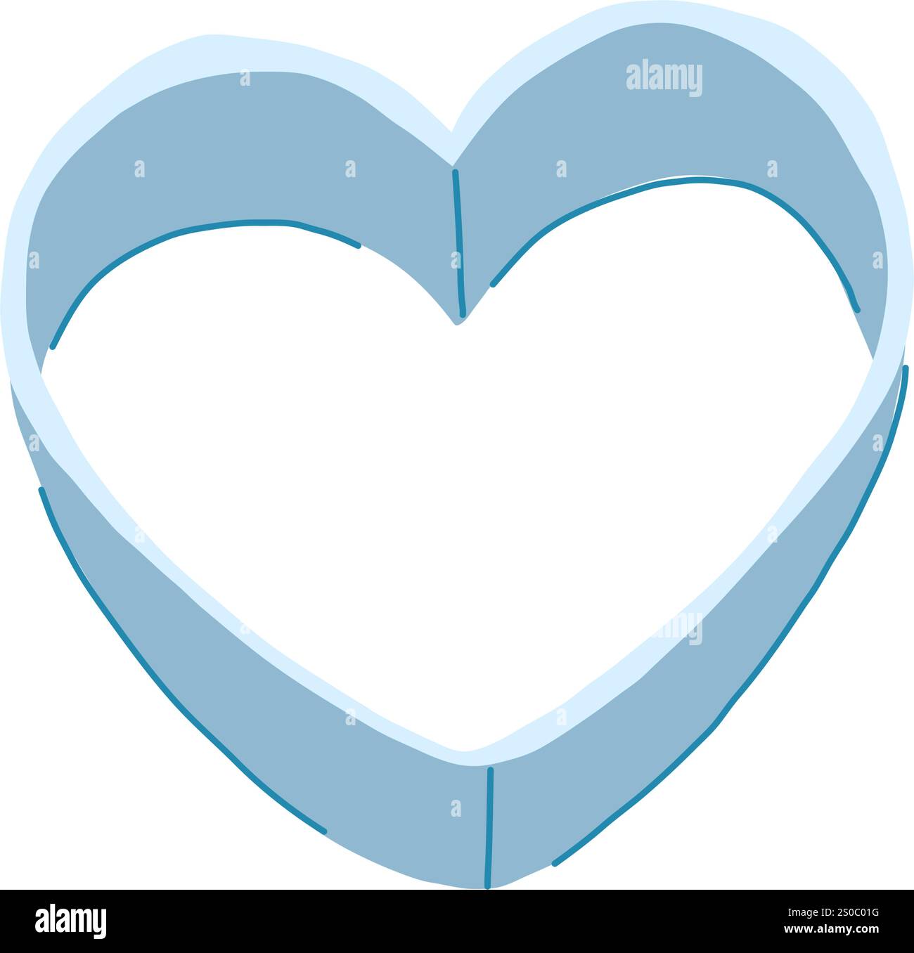 plastic cookie cutter cartoon vector illustration Stock Vector Image ...