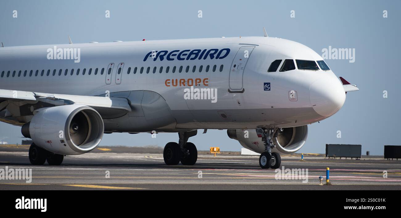 Tenerife, Spain December 18st, 2024. Freebird Airbus A320-214. Image of ...
