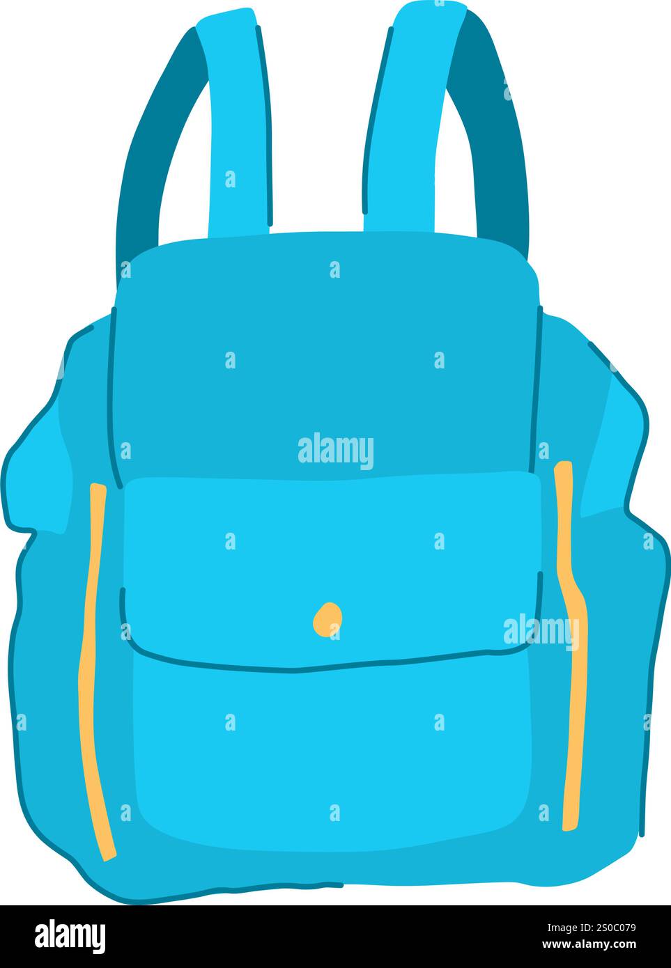 insulated diaper bag cartoon vector illustration Stock Vector Image ...