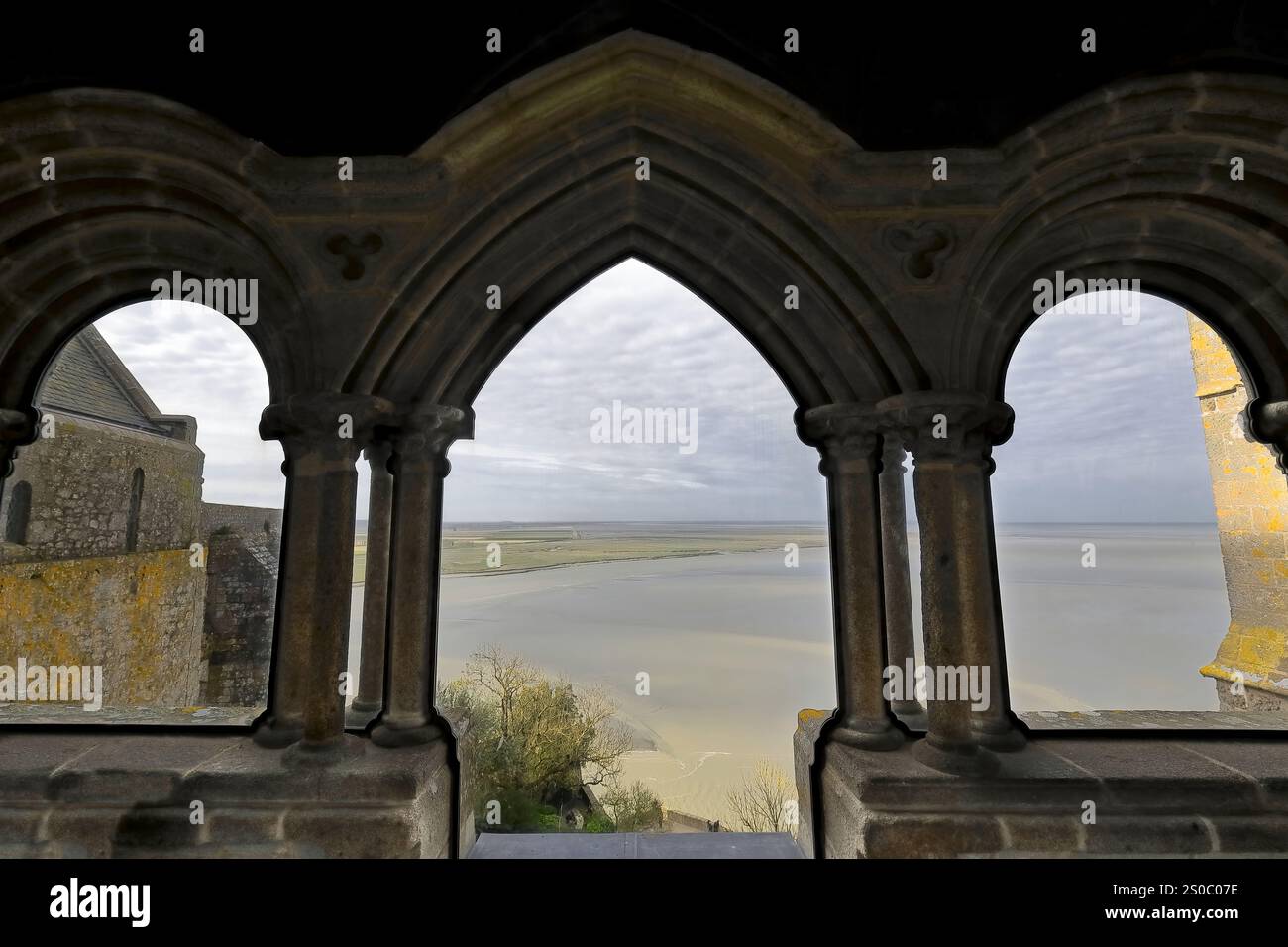 125 Mont-Saint-Michel intended doors to a planned chapter house that ...