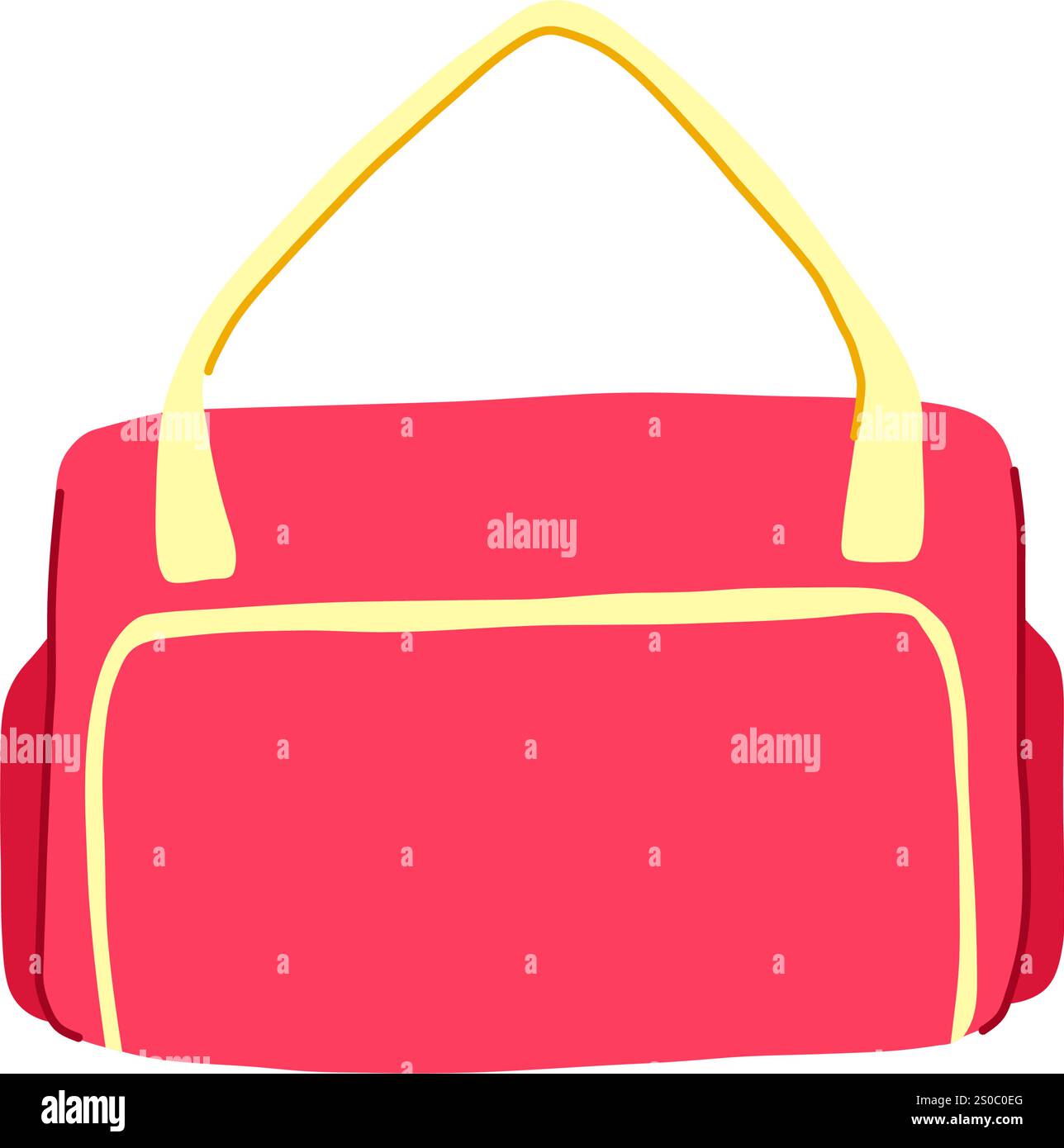 durable diaper bag cartoon vector illustration Stock Vector Image & Art ...