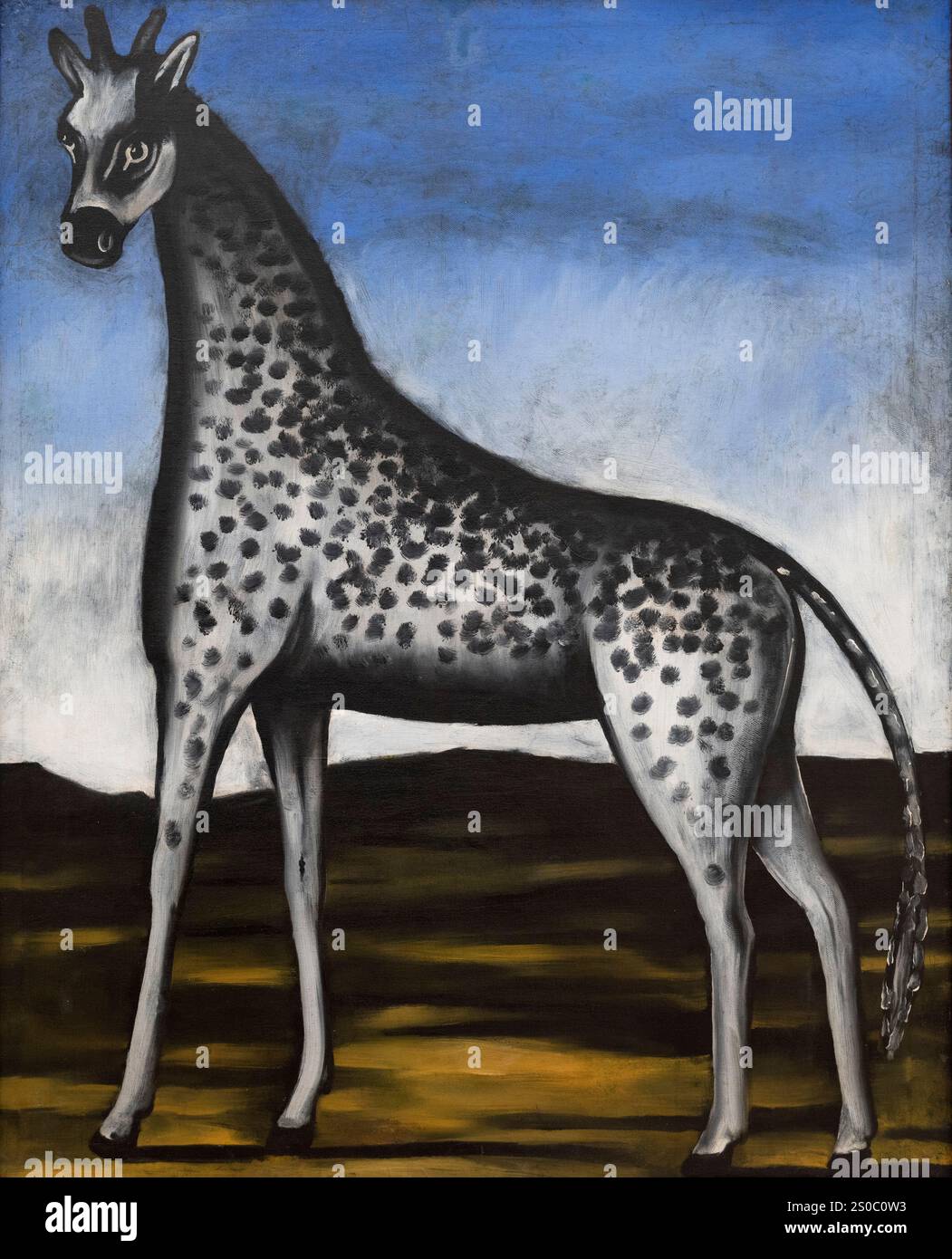 Giraffe - Niko Pirosmani, 1900s Stock Photo - Alamy