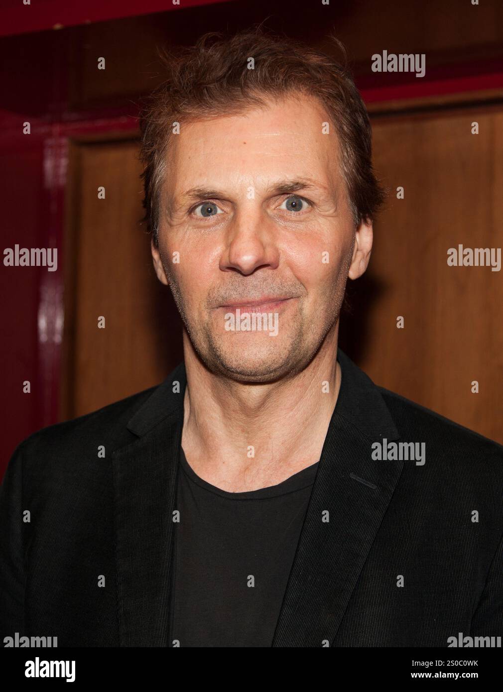 MICKE LEIJNEGARD Swedish journalist and television presenter for SVT ...