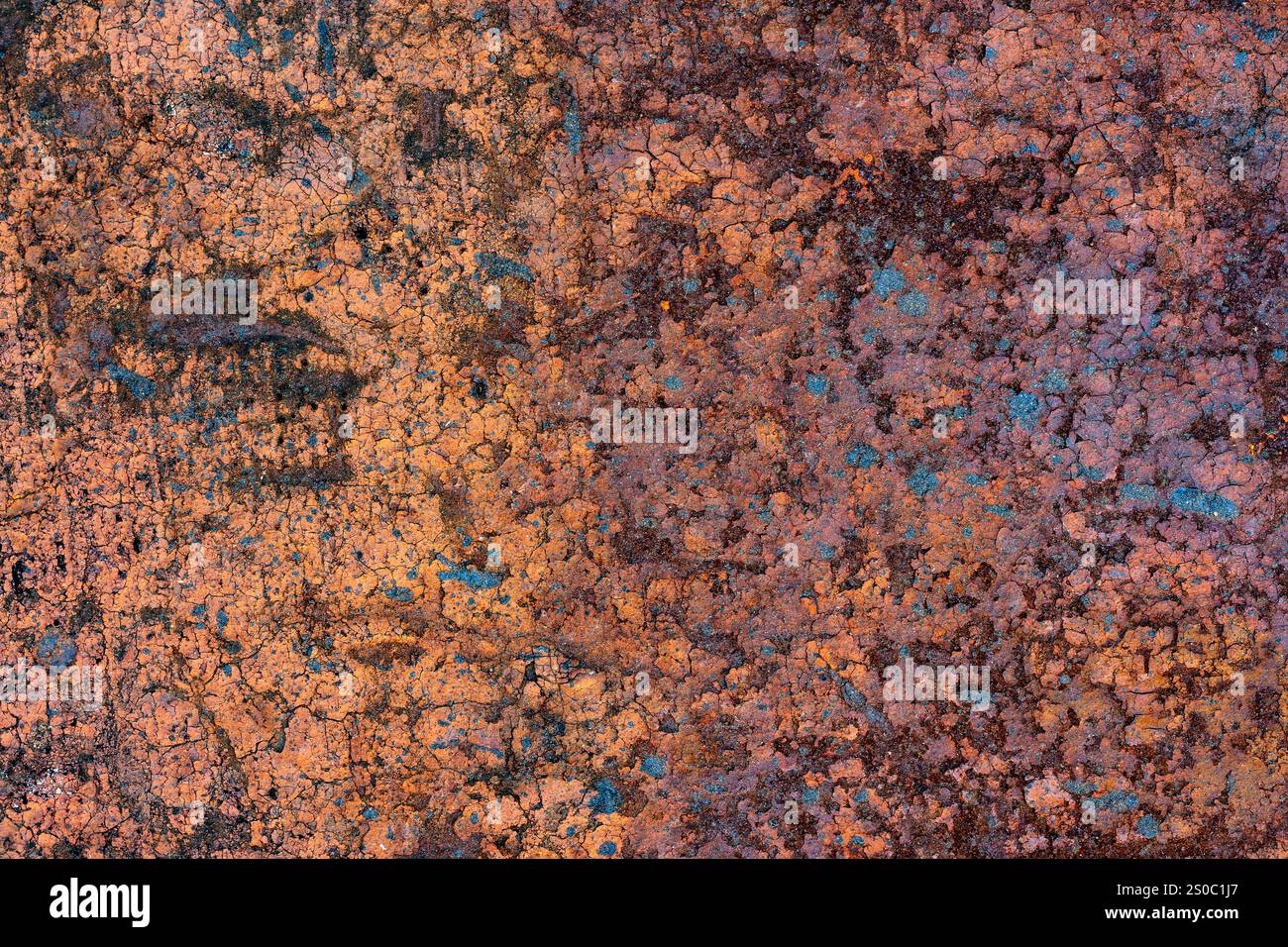 Grunge rusted metal texture, rust and oxidized metal background, close ...