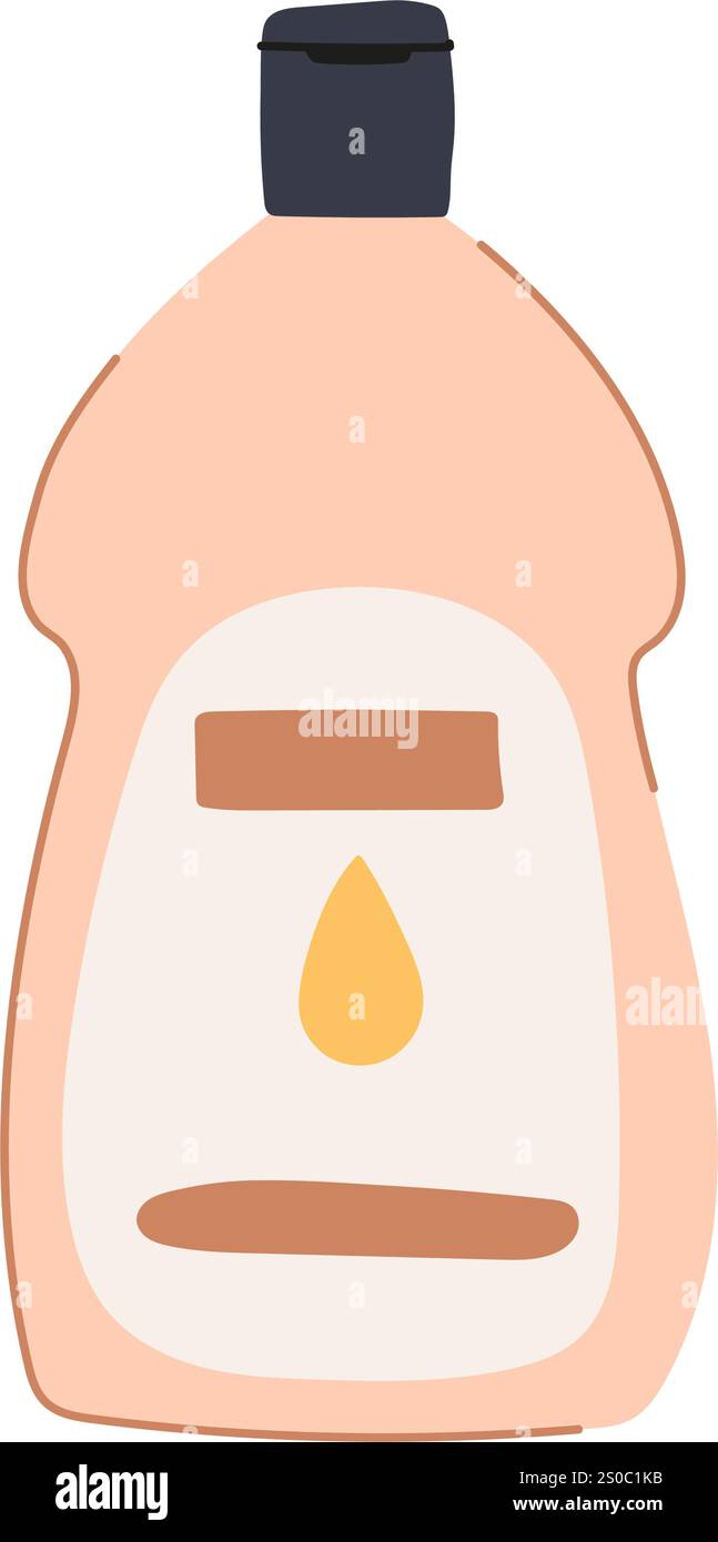 gentle lotion baby cartoon vector illustration Stock Vector Image & Art ...