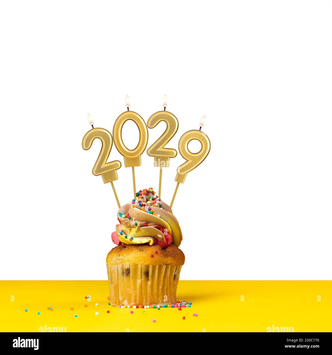 Candles number 2029 for happy new year - New Year's Eve Celebration ...