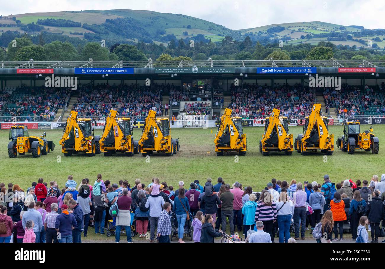 JCB Dancing Diggers return to the Royal Welsh Show, having not ...