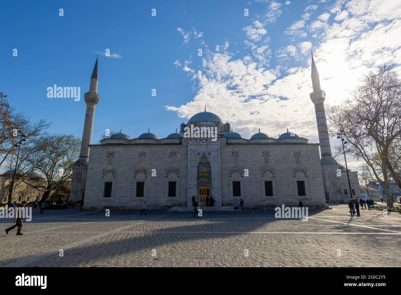 Beyazit Mosque - 16th century Ottoman imperial mosque as seen from the ...
