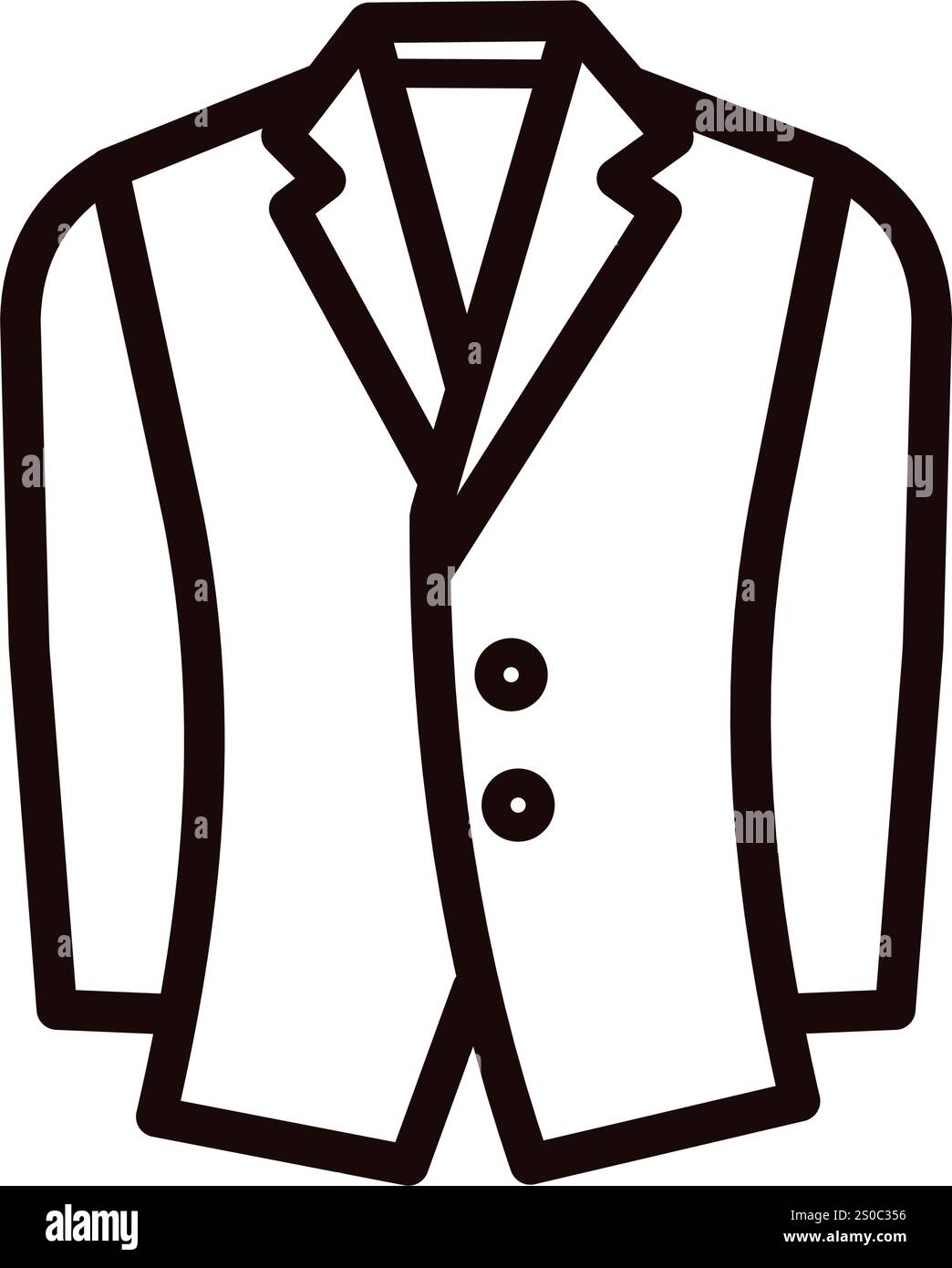 Mens suit jacket clothes Stock Vector Images - Alamy