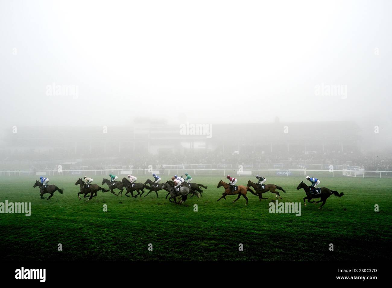 Runners and riders compete in the Play Coral 'Racing-Super-Series' For ...