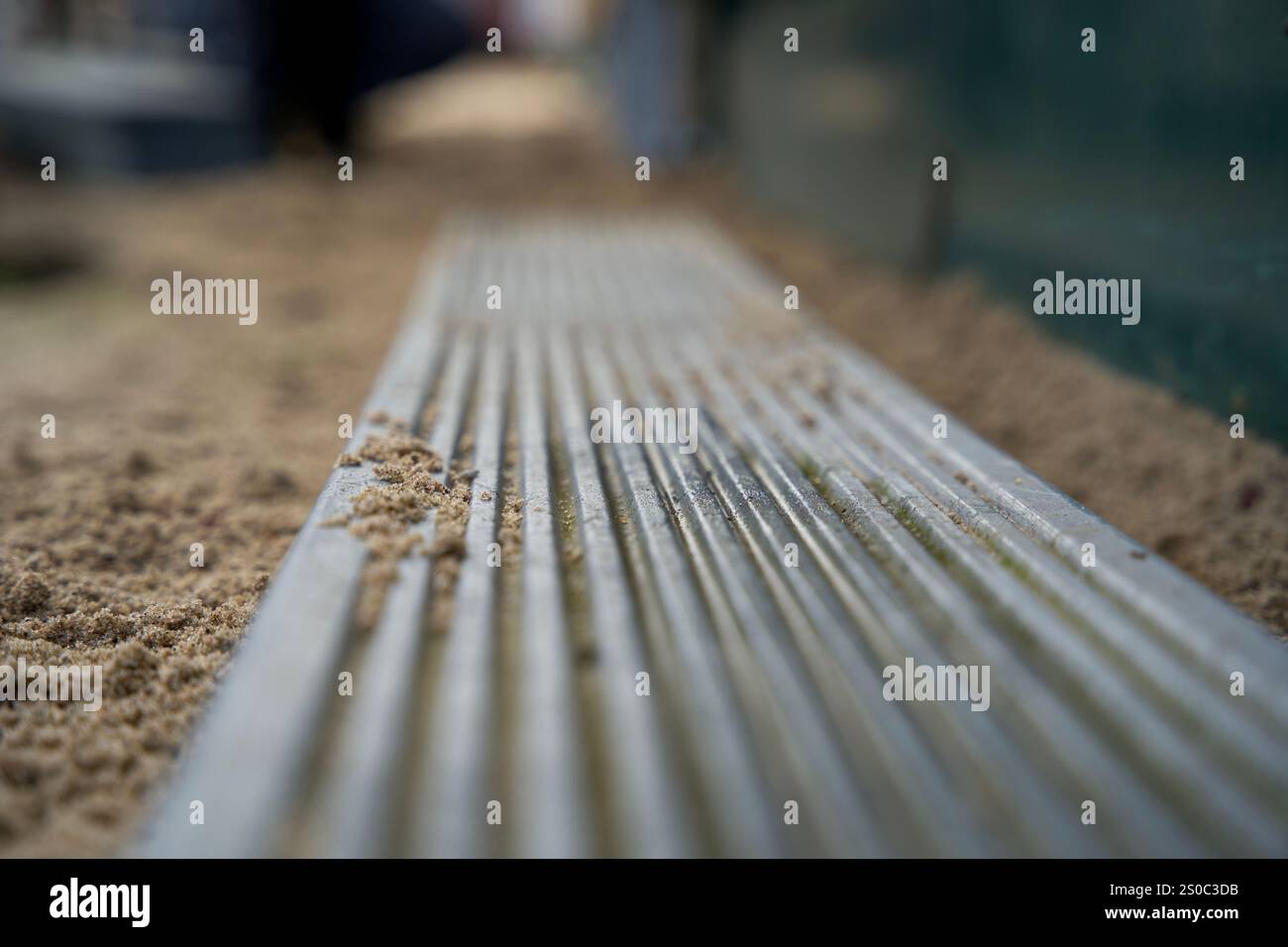 Building material made from recycled plastic waste. Circular and ...