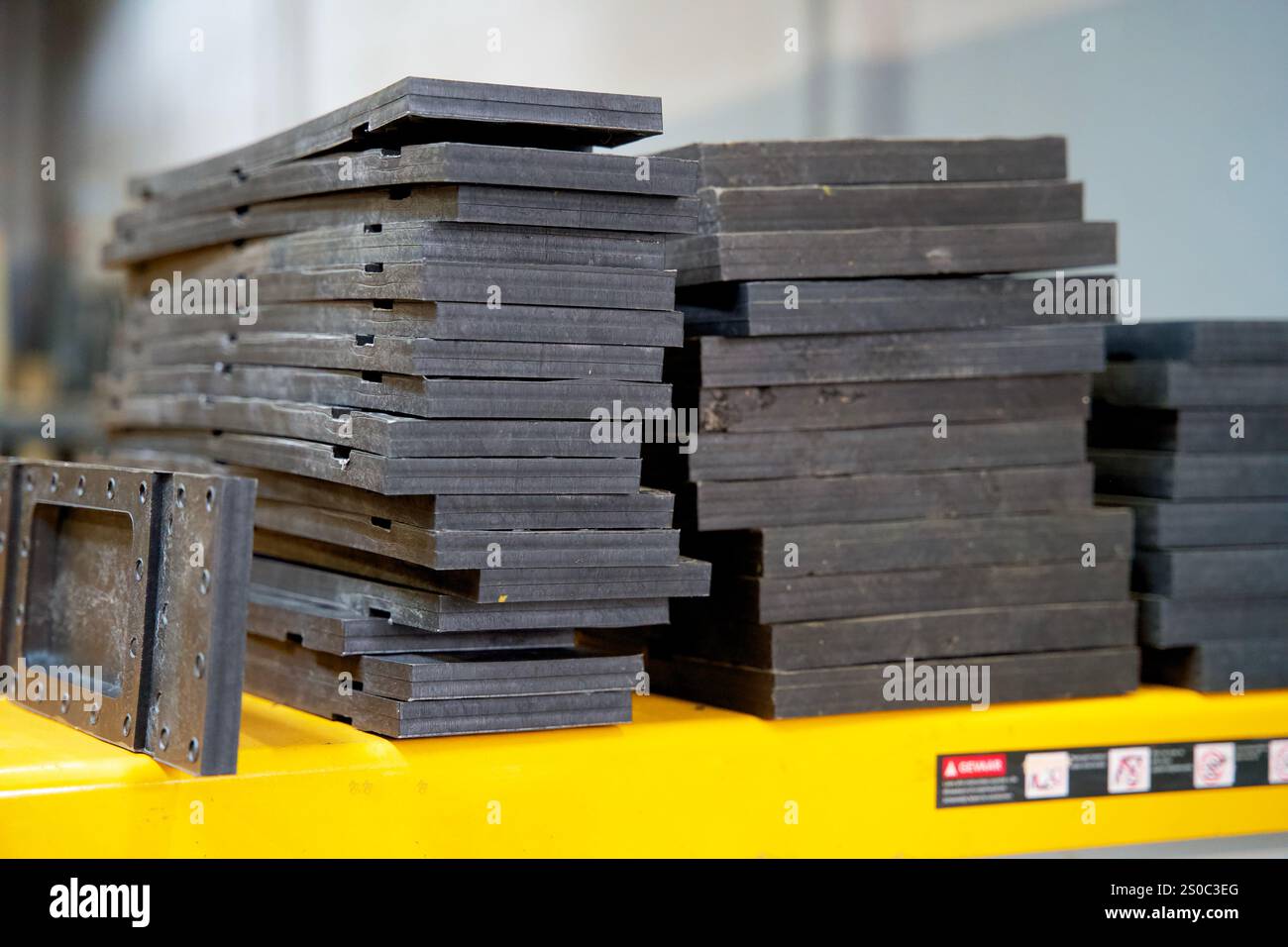 Building material made from recycled plastic waste. Circular and ...