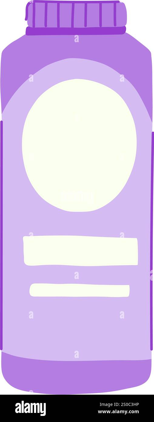 formula powder baby cartoon vector illustration Stock Vector Image ...