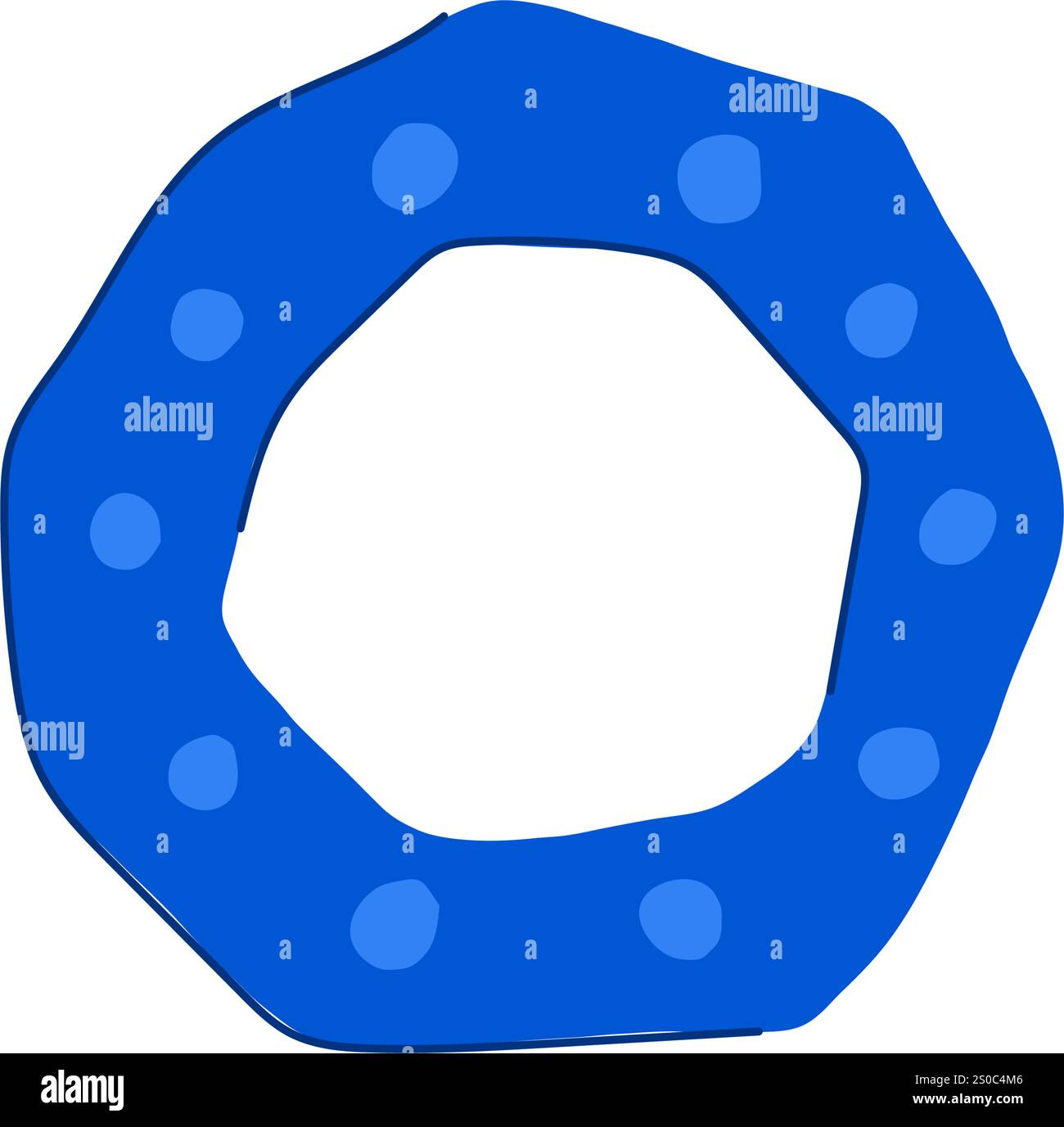 organic teething ring cartoon vector illustration Stock Vector Image ...