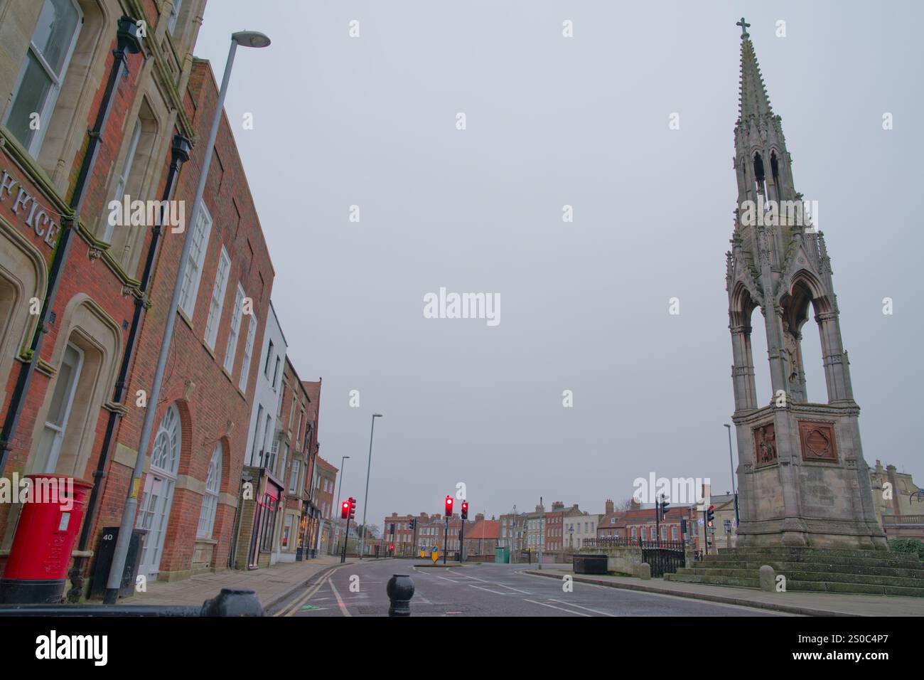 Christmas Day view of the Clarkson Memorial on the South Brink of the ...