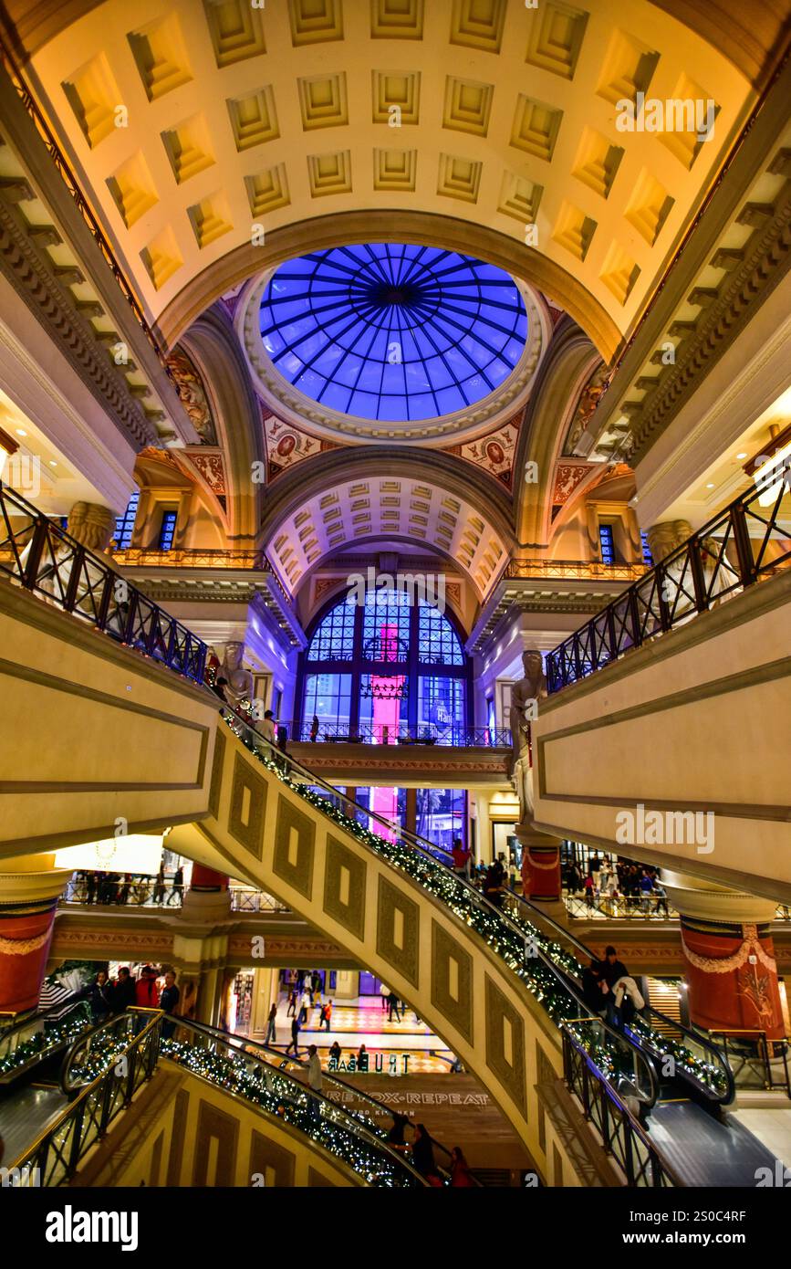 The Forum Shops at Caesars Palace Resort and Casino on the Las Vegas ...
