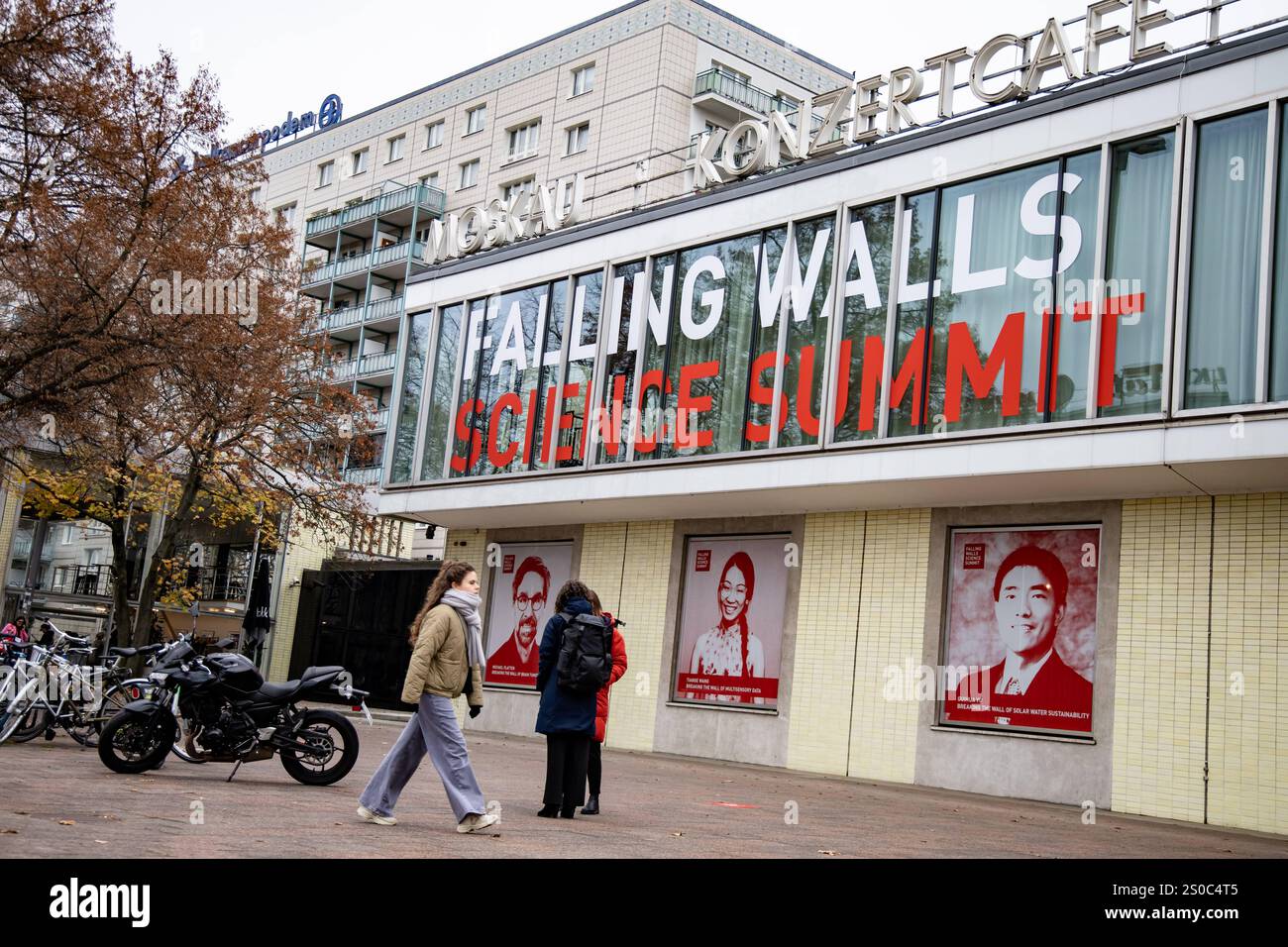 Falling Walls Science Summit im Cafe Moskau in Berlin am 7. November ...