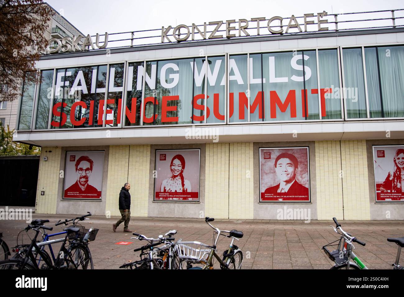 Falling Walls Science Summit im Cafe Moskau in Berlin am 7. November ...
