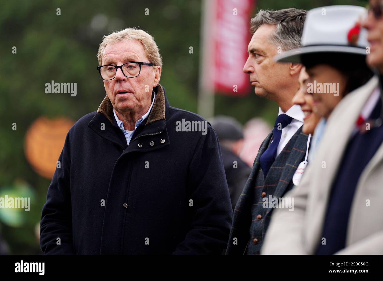 Former football manager Harry Redknapp attends Desert Orchid Chase Day ...