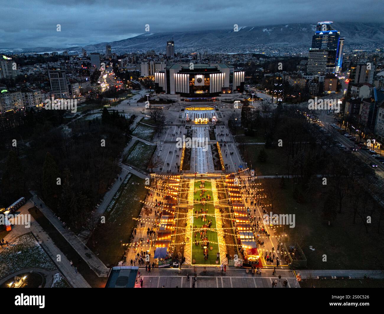 Sofia glowing lights hi-res stock photography and images - Alamy