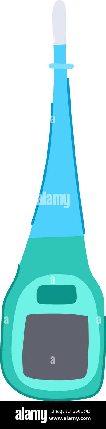 accurate thermometer baby cartoon vector illustration Stock Vector ...