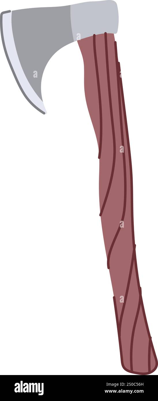 raid viking axe cartoon vector illustration Stock Vector Image & Art ...