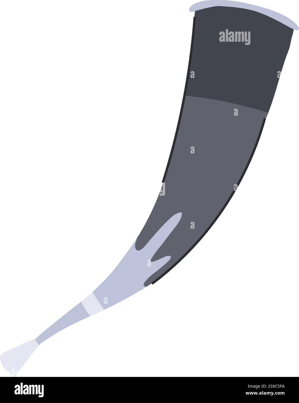 norse viking horn cartoon vector illustration Stock Vector Image & Art ...