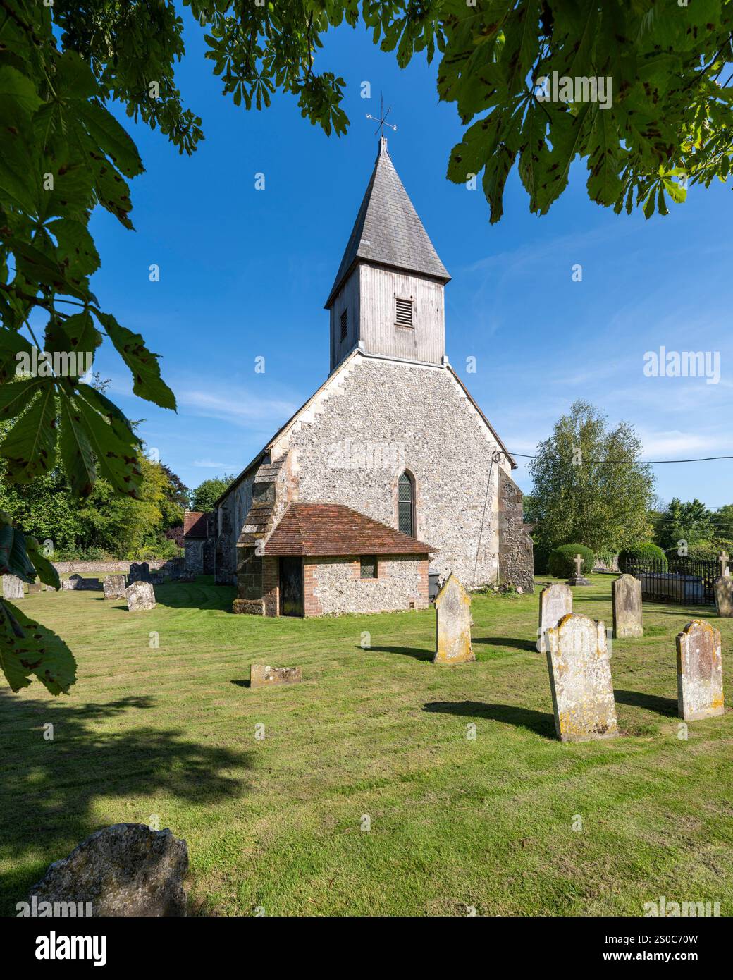 Exton, UK - August 11, 2024: The Church of St Peter's and St Paul in ...