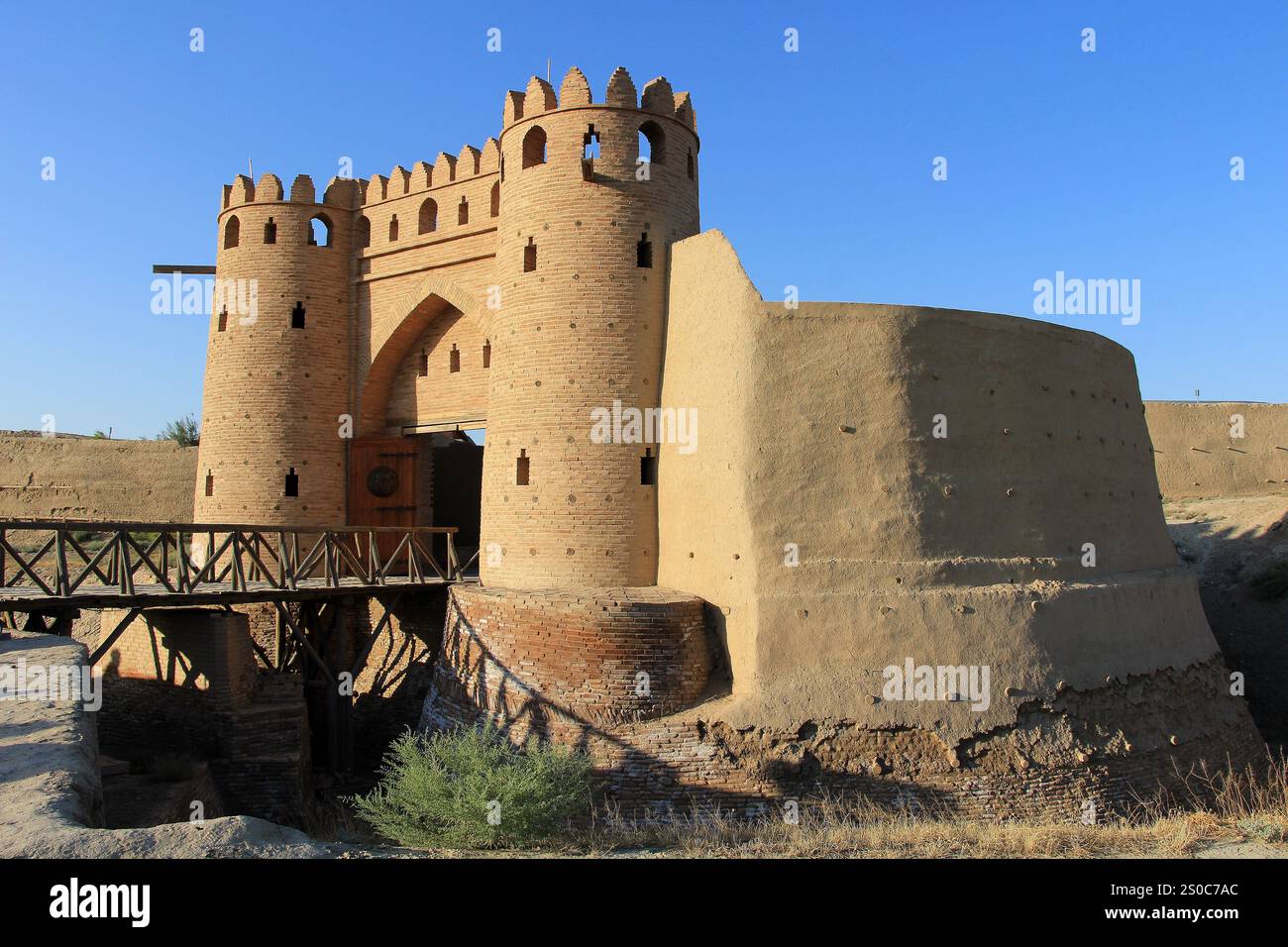 The historical city of Otrar was destroyed by the Mongol ruler Genghis ...