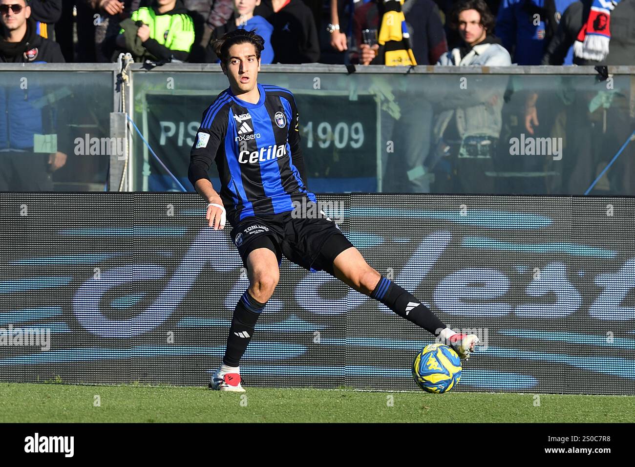 Pisa, Italy. 26th Dec, 2024. Samuele Angori (Pisa) during AC Pisa vs ...