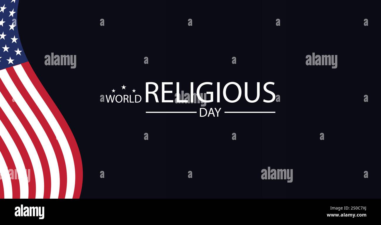 Celebrating Unity and Diversity on World Religious Day in the USA Stock ...