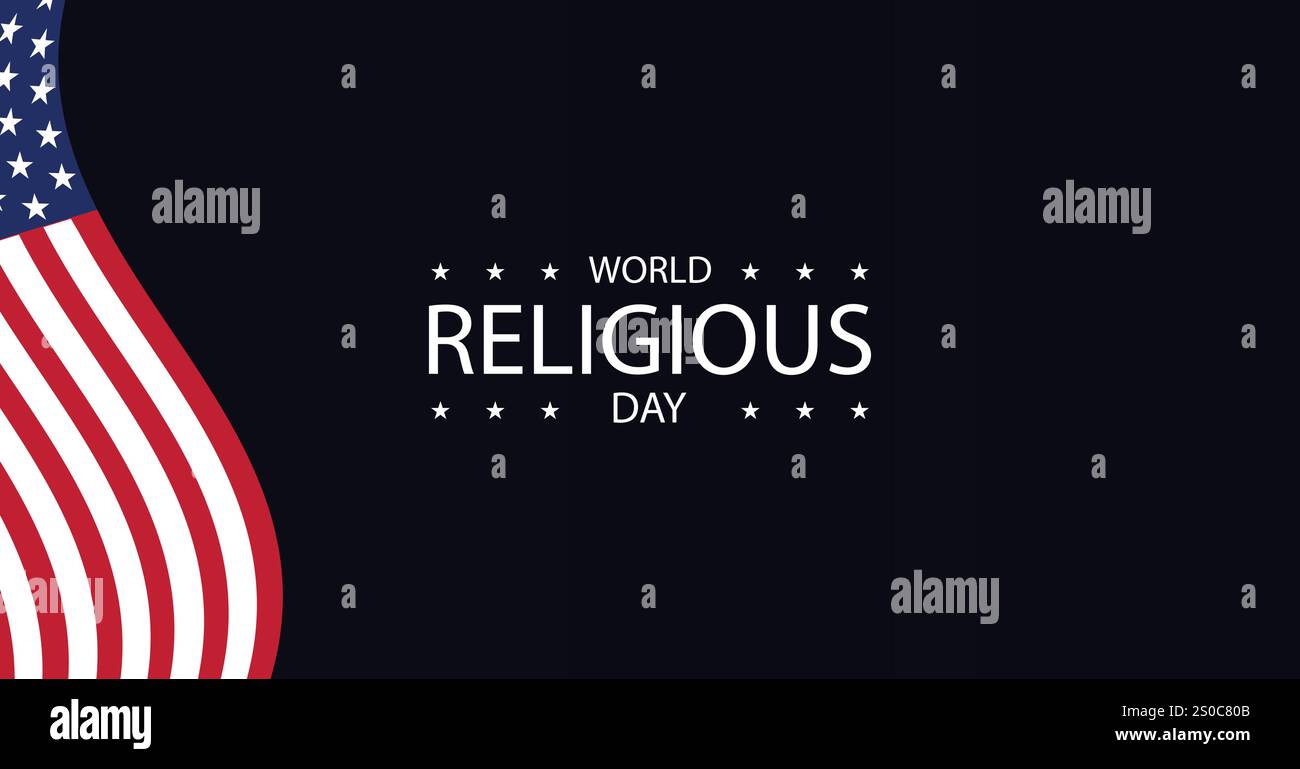 Celebrating Unity and Diversity on World Religious Day in the USA Stock ...
