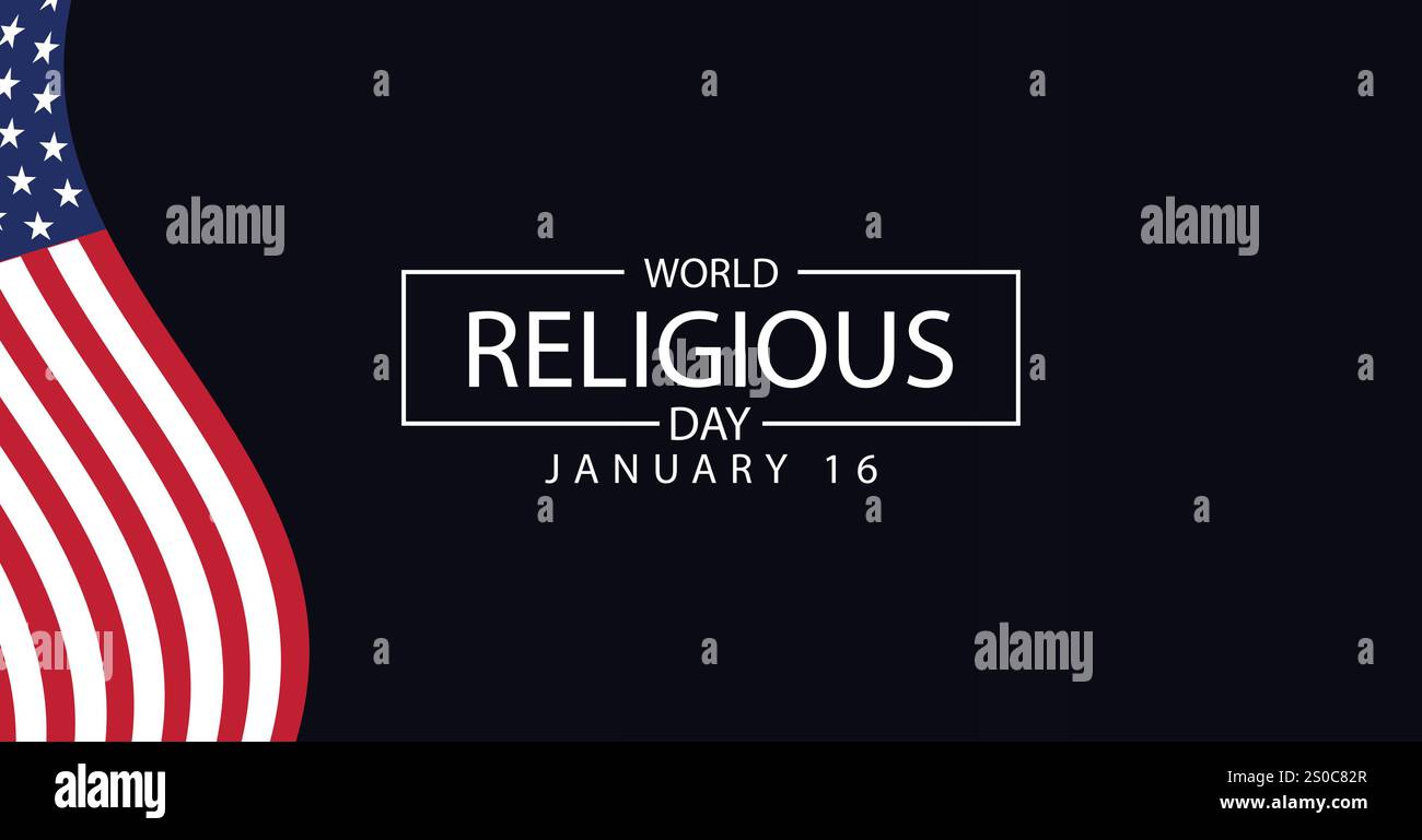 Celebrating Unity and Diversity on World Religious Day in the USA Stock ...