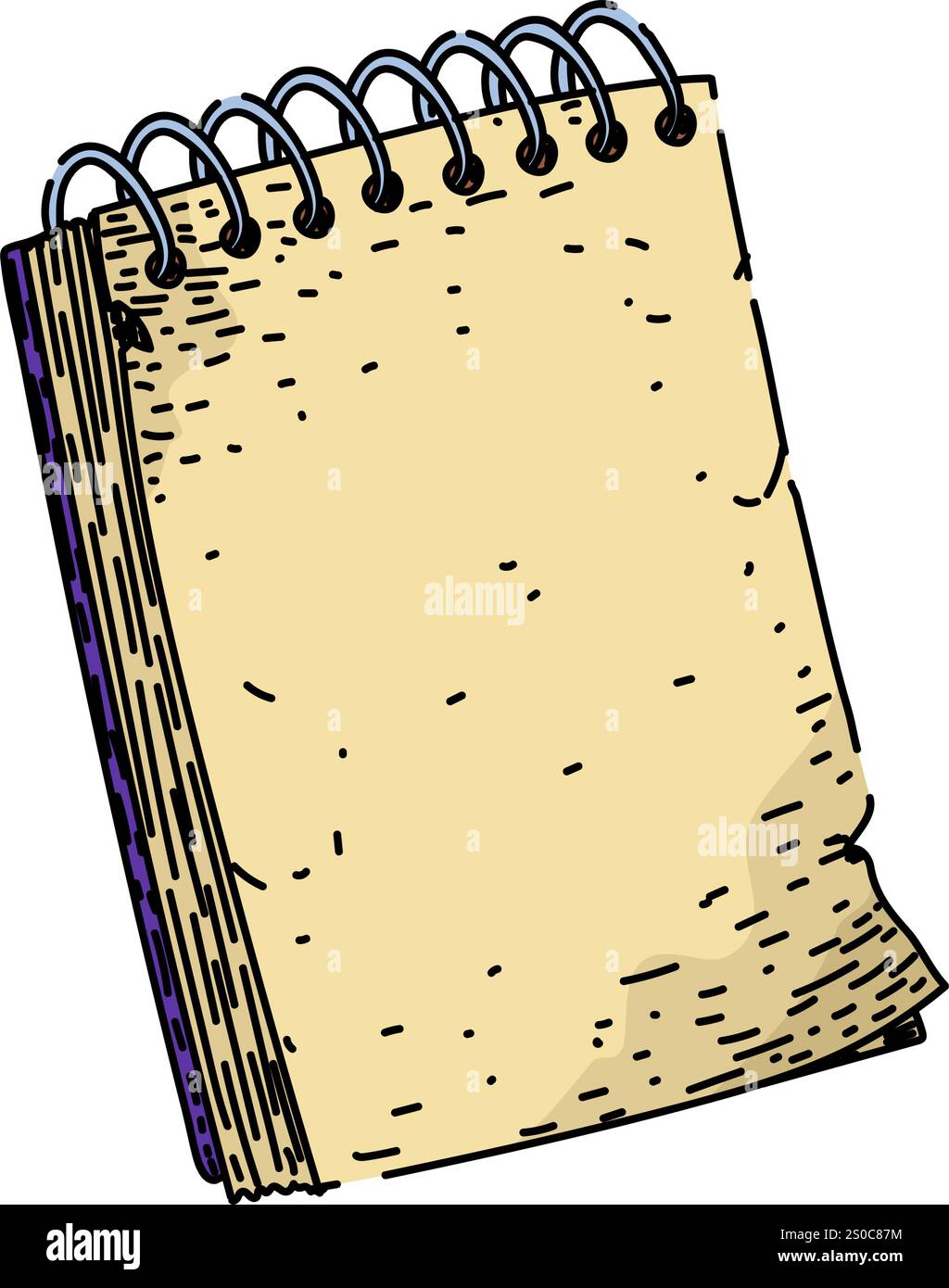 jot notepad sketch hand drawn vector Stock Vector Image & Art - Alamy