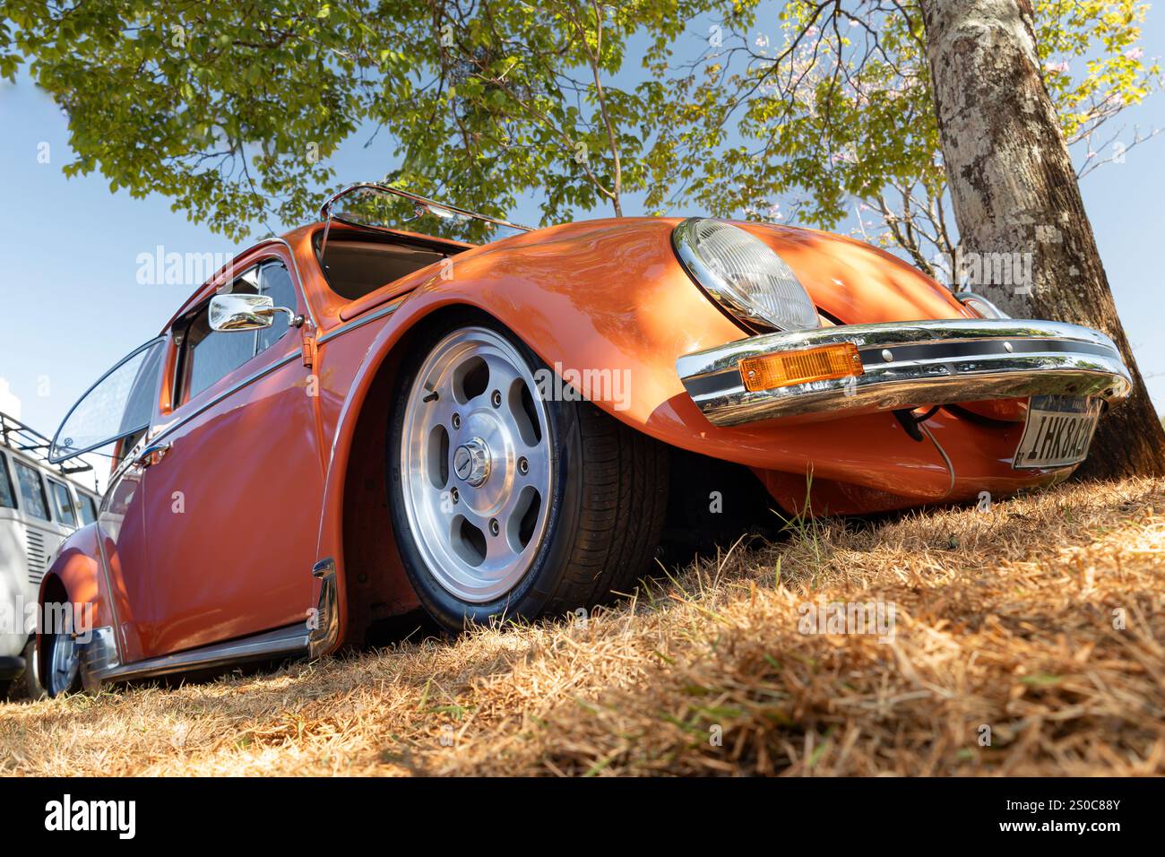 1972 Volkswagen Beetle Fusca 1300 on exhibition at the Third Municipal ...