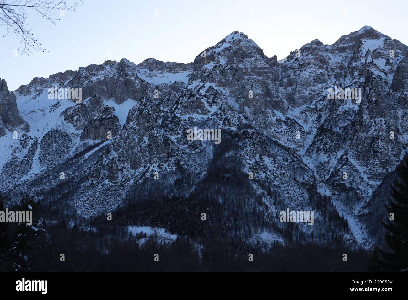 Walk in Veneto's mountain Stock Photo - Alamy