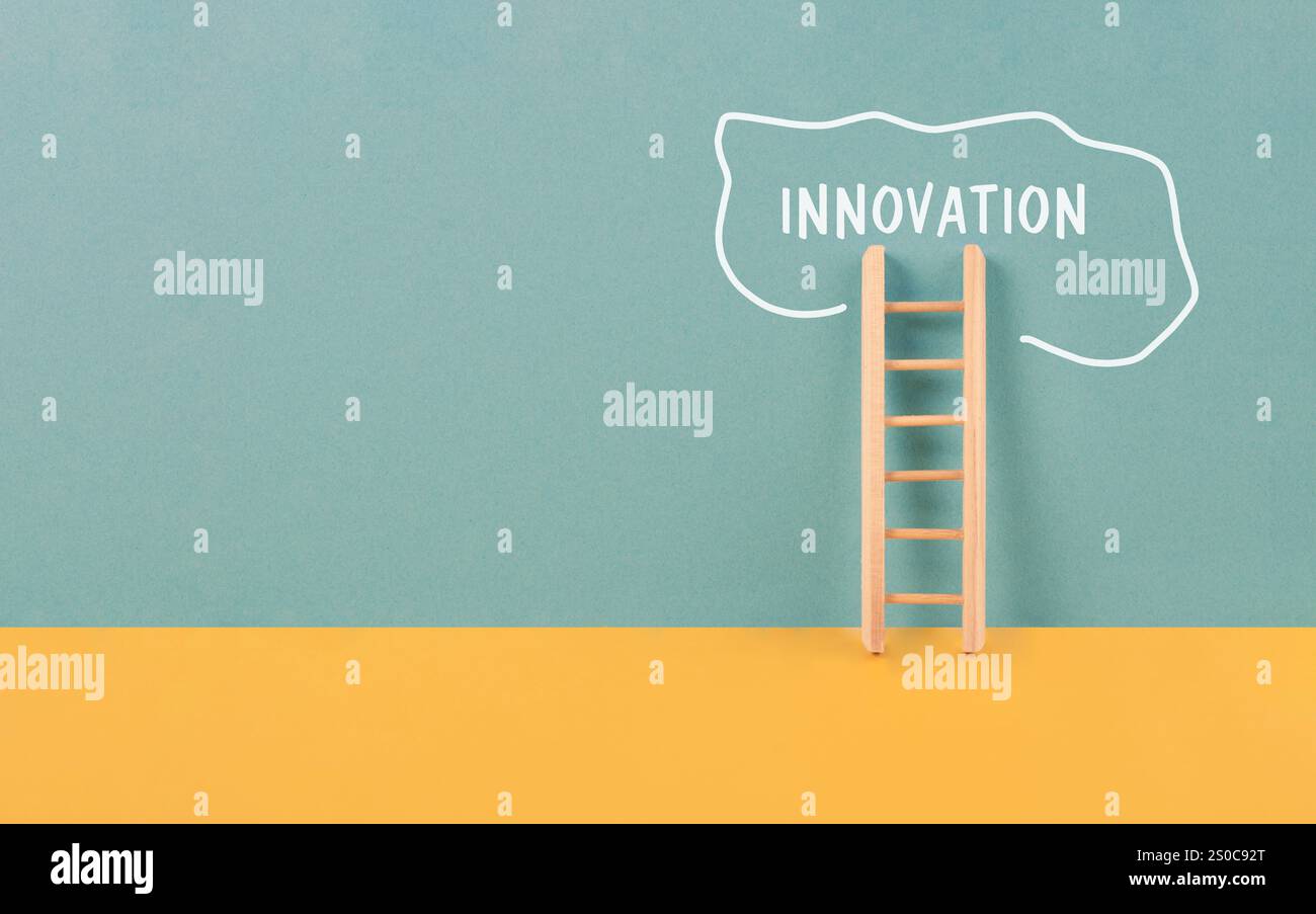 Innovation in progress, teamwork, developement of new ideas, goals ...