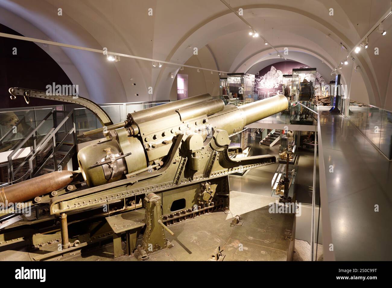 Vienna, Austria. December 12, 2024. Museum of Military History ...