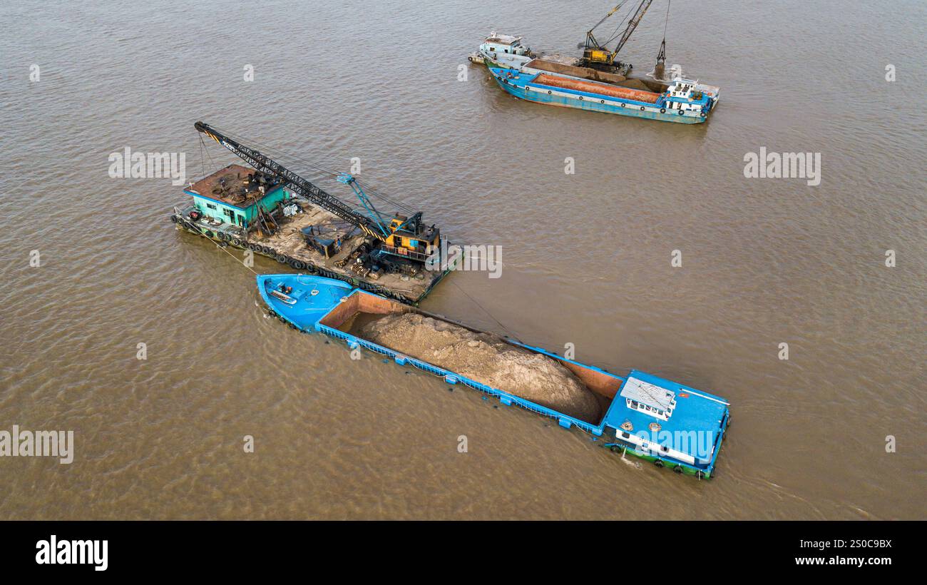 Thuong Phuoc gate, Mekong Delta, Vietnam. December 27,2024: Platforms ...