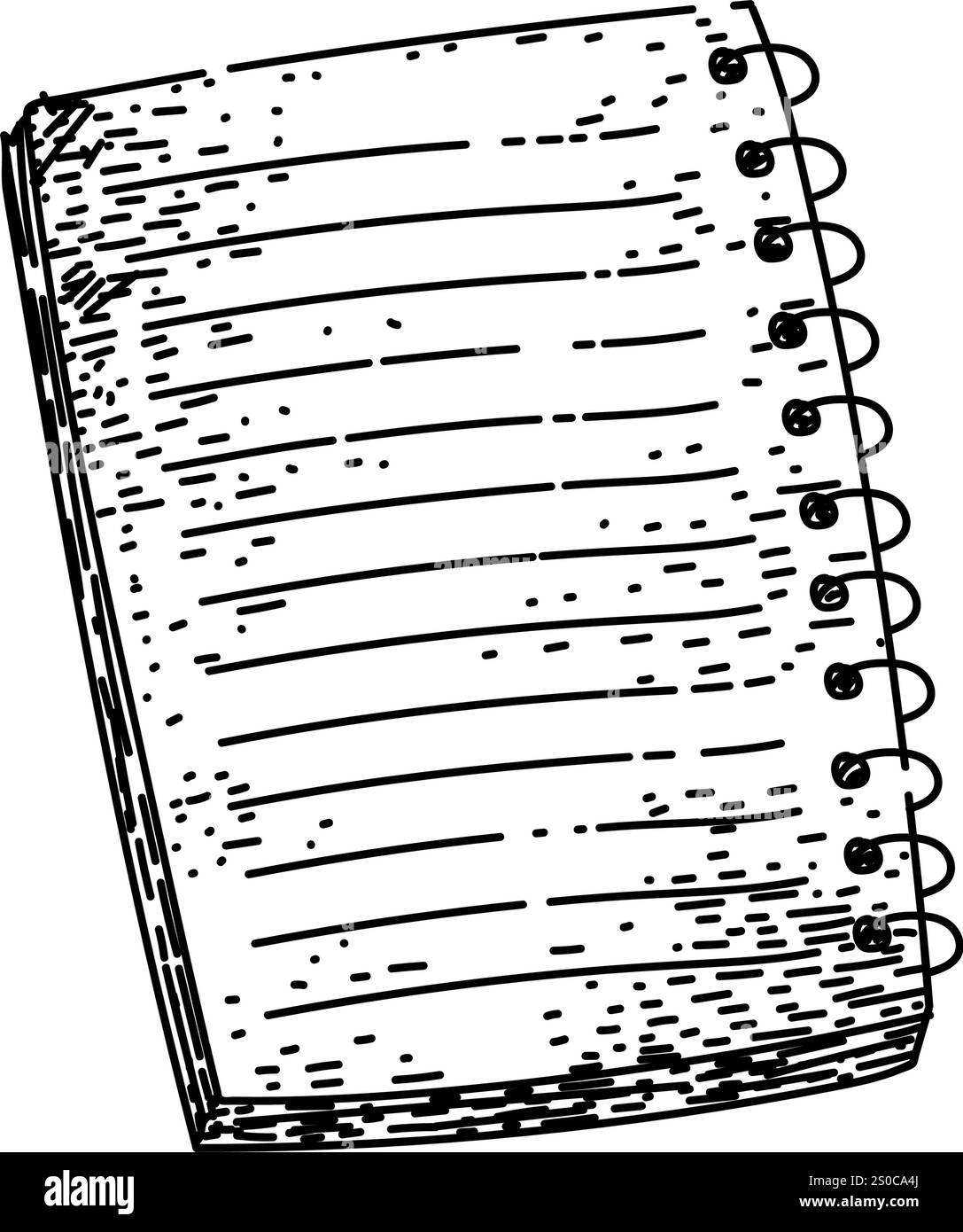 memo notepad sketch hand drawn vector Stock Vector Image & Art - Alamy