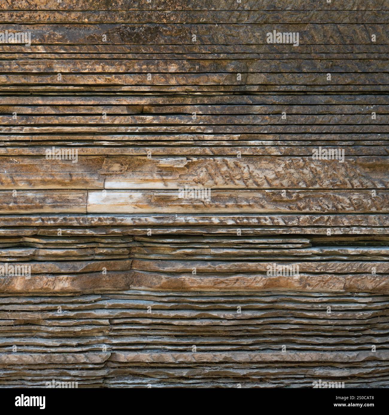 Rock varve in Brazil. Layer sedimentary rock Stock Photo - Alamy