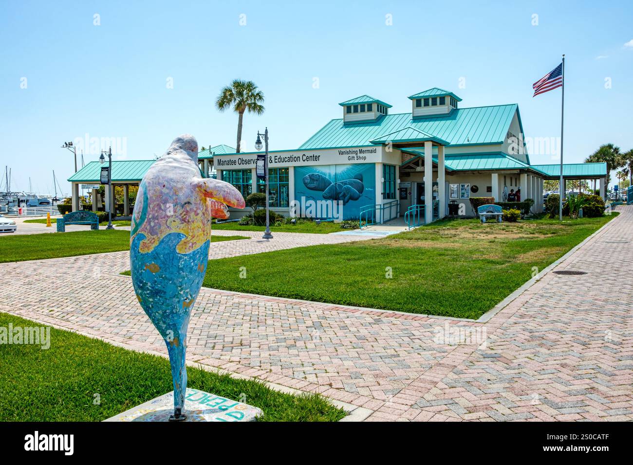 Manatee Observation and Education Center, Indian River Drive, Fort ...
