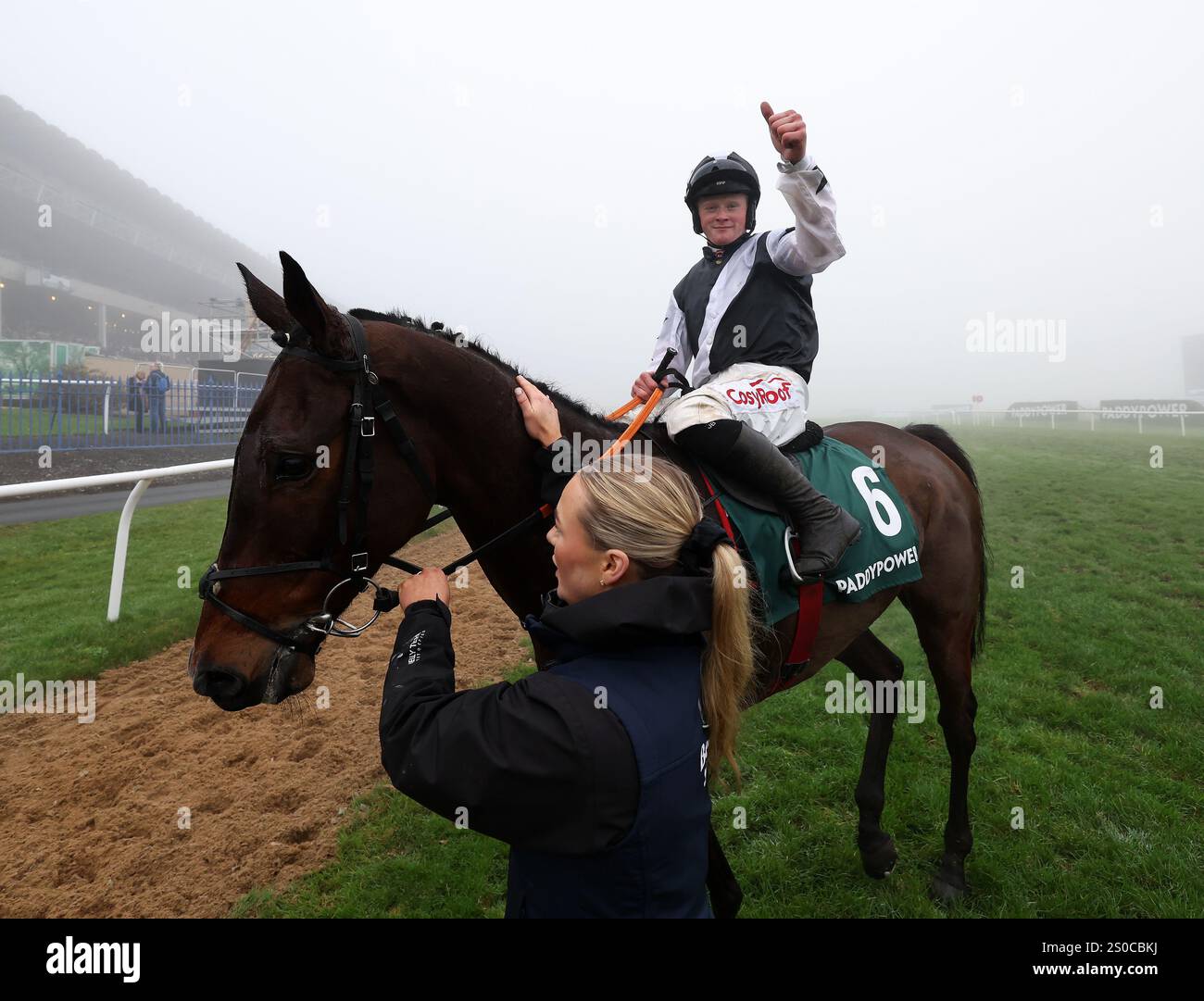 Romeo Coolio ridden by Jockey Sam Ewing after winning in the Paddy ...