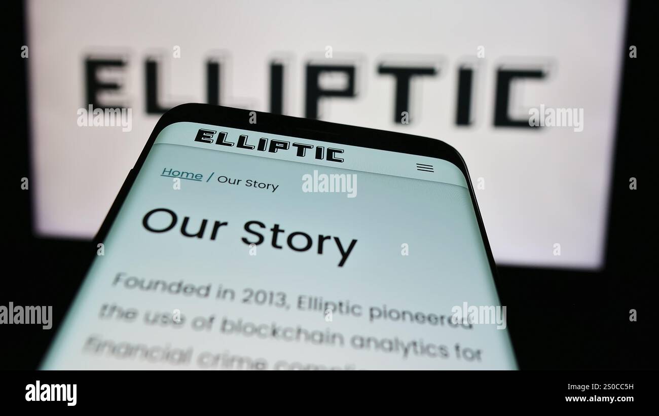 Germany. 03rd July, 2024. In this photo illustration, a mobile phone ...