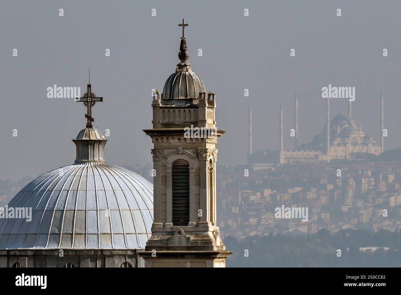 The Hagia Triada Greek Orthodox Church in Beyoglu district of Istanbul ...
