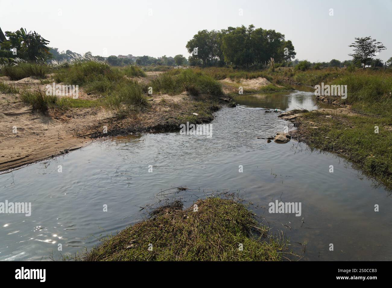 River Kopai. Birbhum, West Bengal, India Stock Photo - Alamy