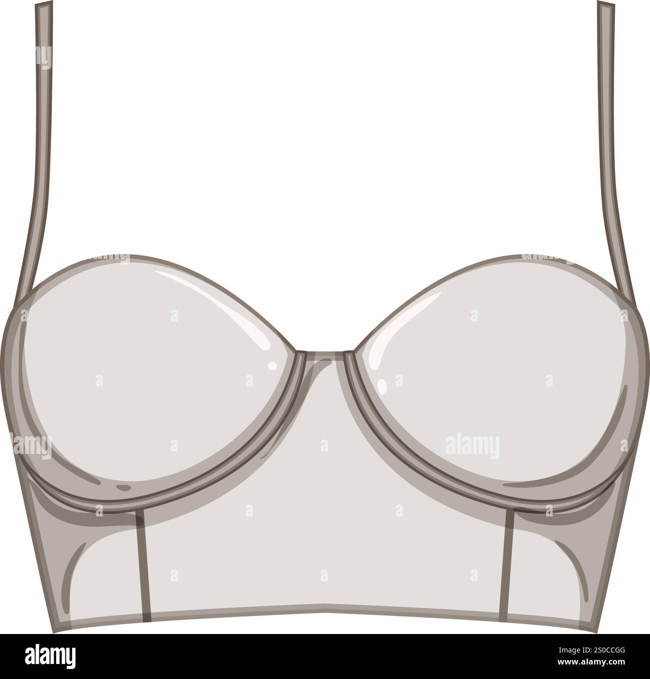 seamless bra modern cartoon. wireless strapless, lette lace, sports ...