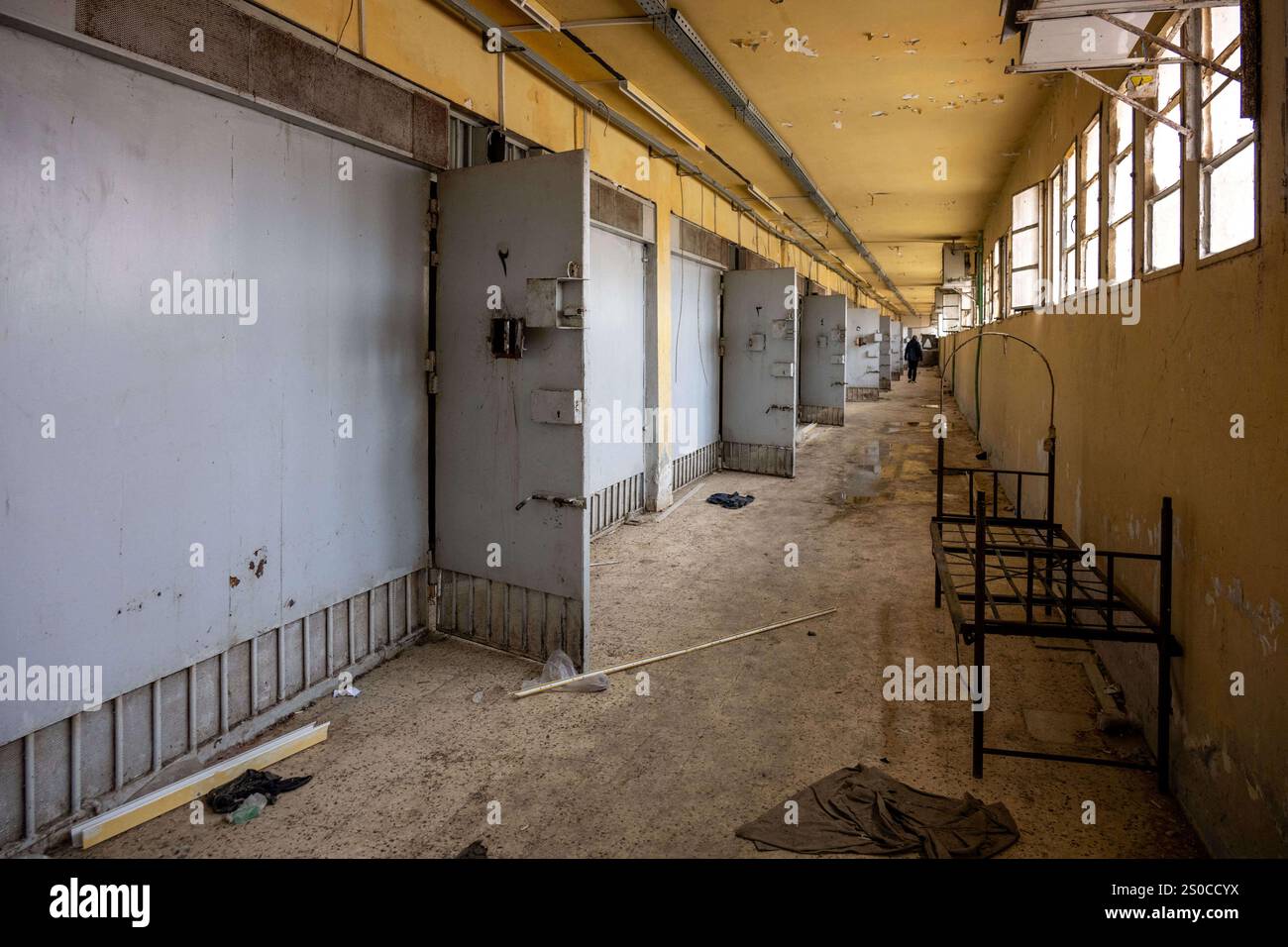 Damascus, Syria. 26th Dec, 2024. General views of Saydnaya prison (or ...