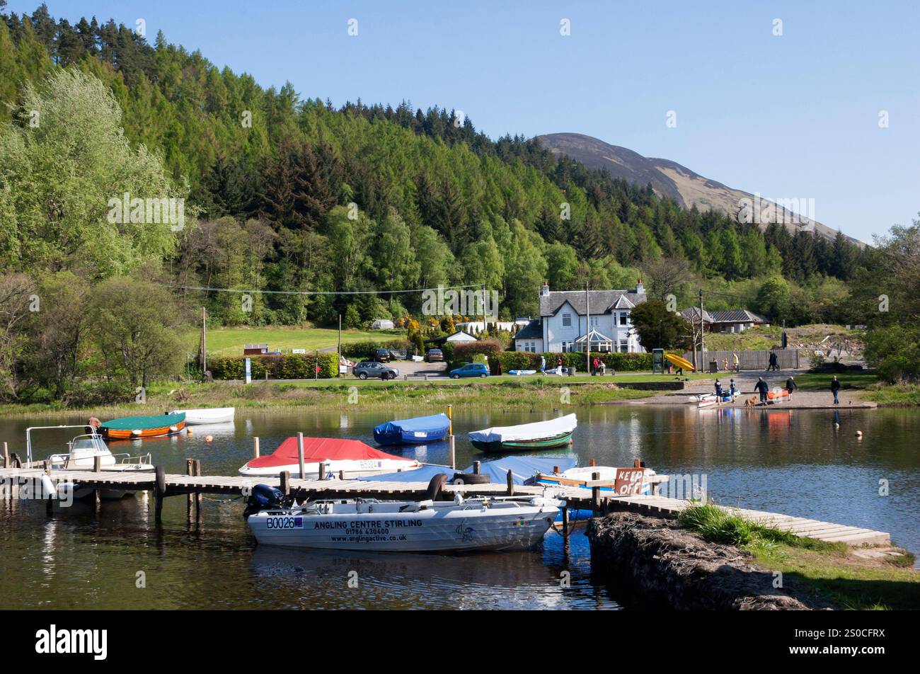 Loch Lomond at Balmaha, Scotland Stock Photo - Alamy
